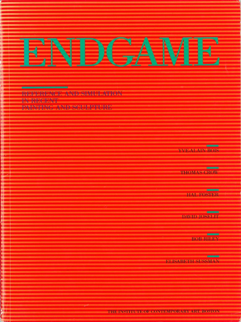 Thomas Crow, Endgame | PDF