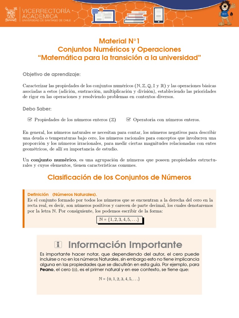 Conjuntos Numéricos y Operaciones Básicas | PDF | Números | Número racional