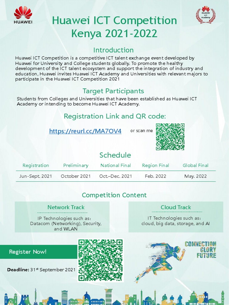 Huawei ICT Competition 2021-2022 | PDF | Information And Communications Technology | Computer ...
