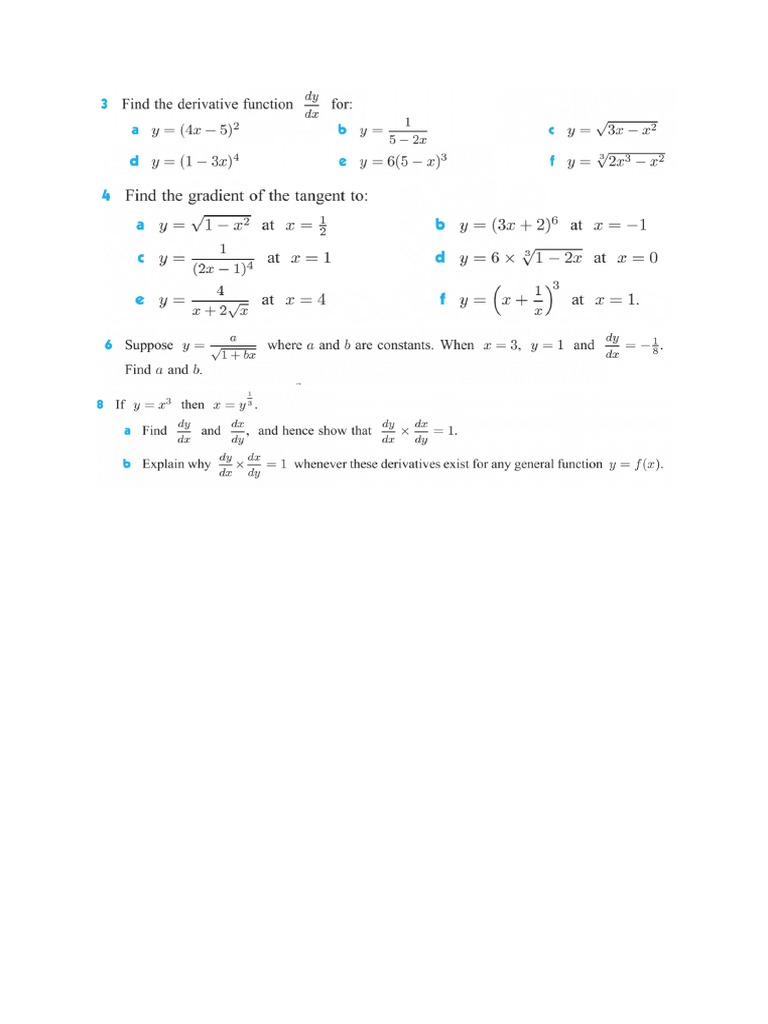 Chain Rule | PDF
