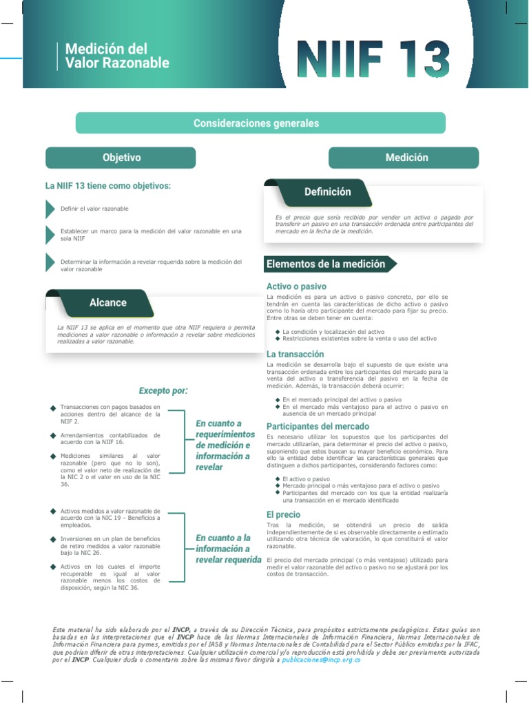 Guia Niif 13 | PDF | normas internacionales de INFORMACION FINANCIERA ...