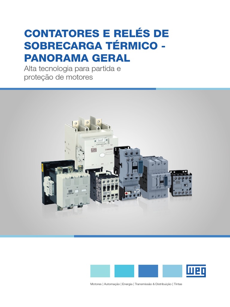 Contatores e Relés Térmicos WEG | PDF | Corrente alternada | Metrologia
