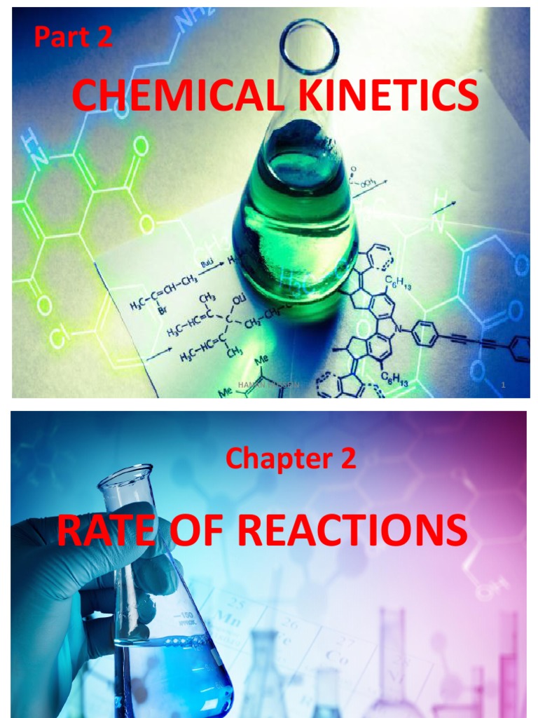 Ch.2 Rate of Reactions-1 | PDF | Slope | Chemical Kinetics