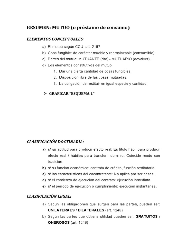 Contrato Mutuo Acuerdo | PDF