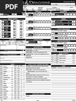 Armor Class Player's Cheat Sheet D&D 5e 2024 Editable | PDF | Dice | Gaming