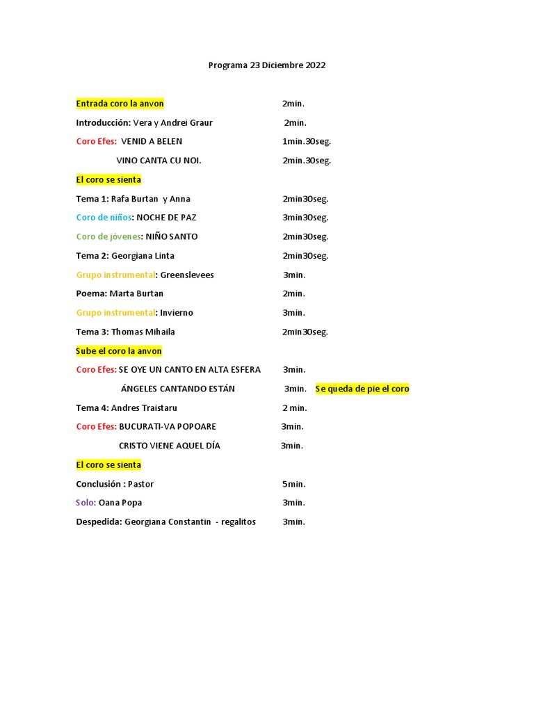 Programa 23 | PDF | Arte