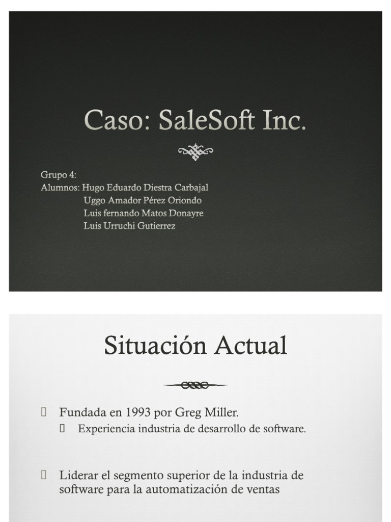 SaleSoft Inc. | PDF