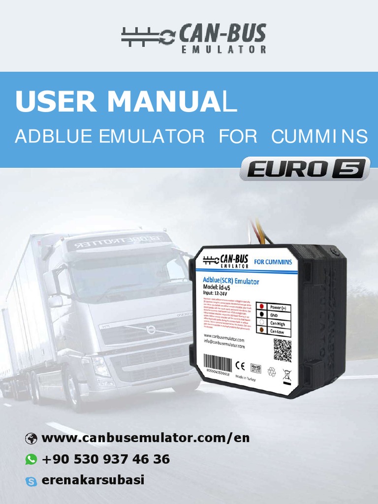 Cummins AdBlue Emulator Installation Guide | PDF | Technology & Engineering