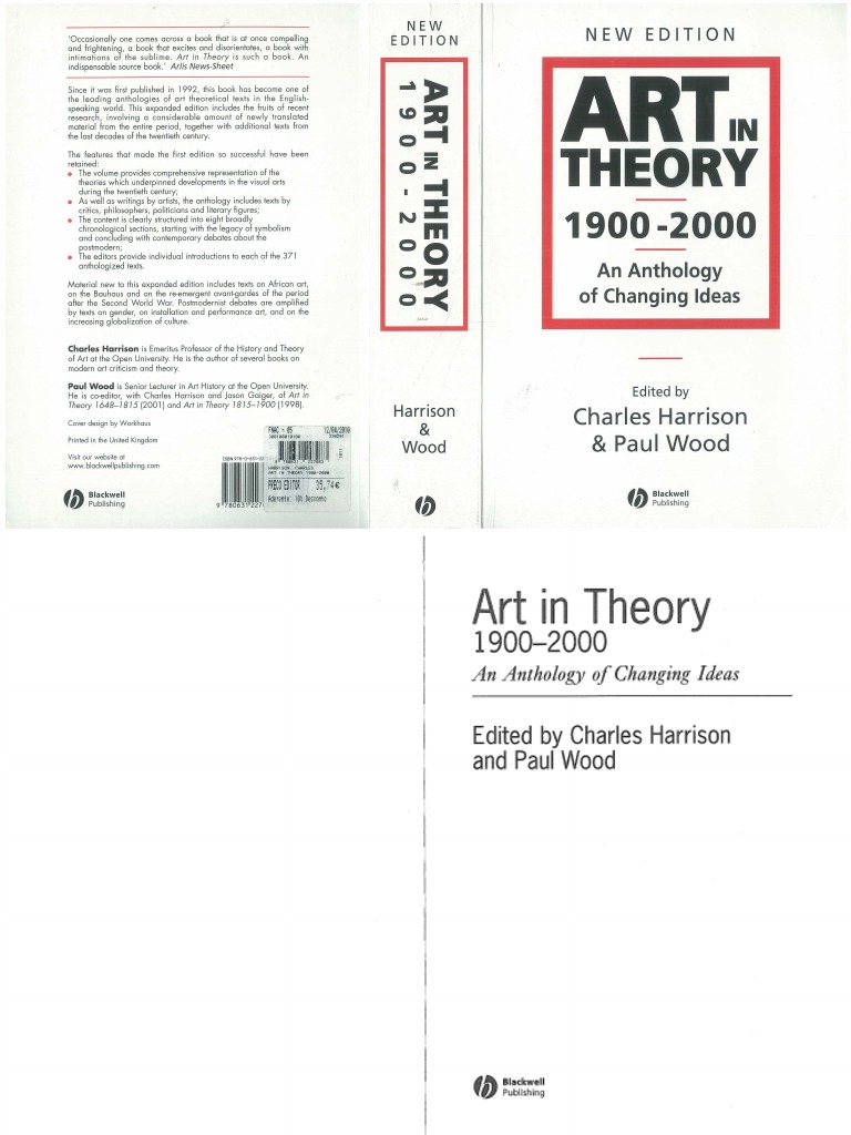 Charles Harrison Art in Theory 19002000 1 | PDF | Abstract Art | Cubism