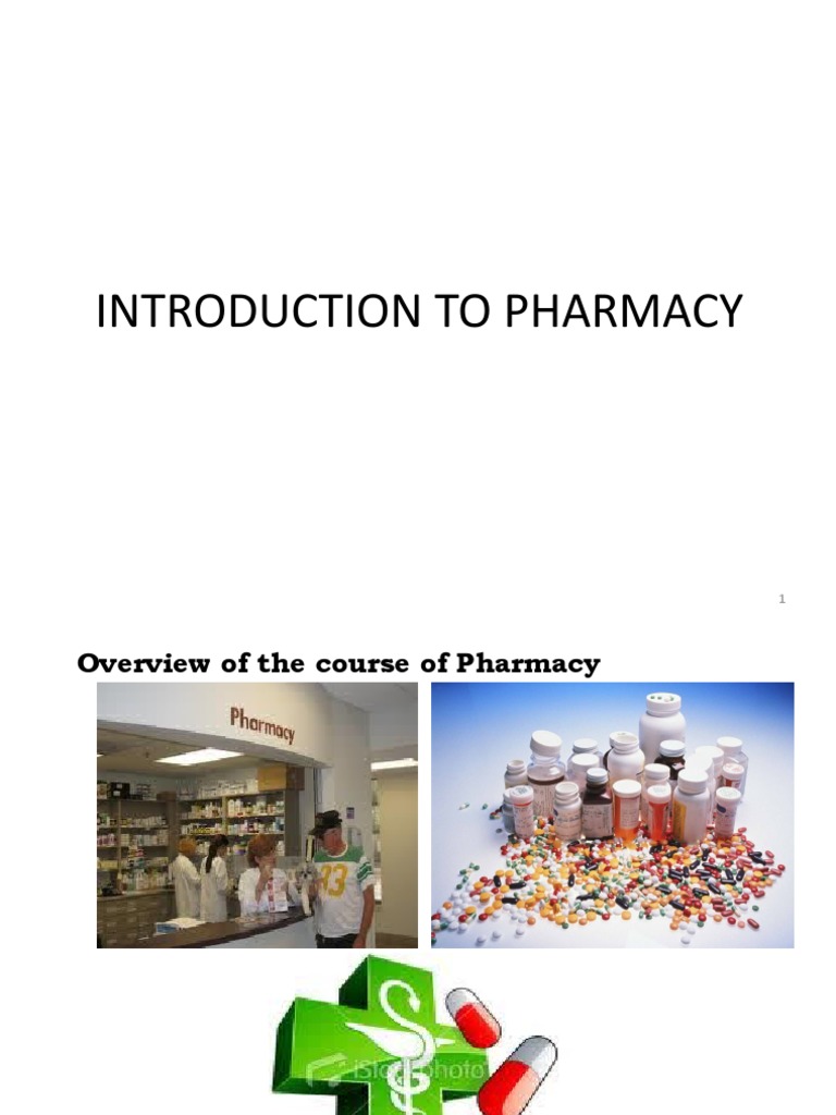 Introduction To Pharmacy Lecture Notes - Doc Lancha | PDF | Pharmacy ...