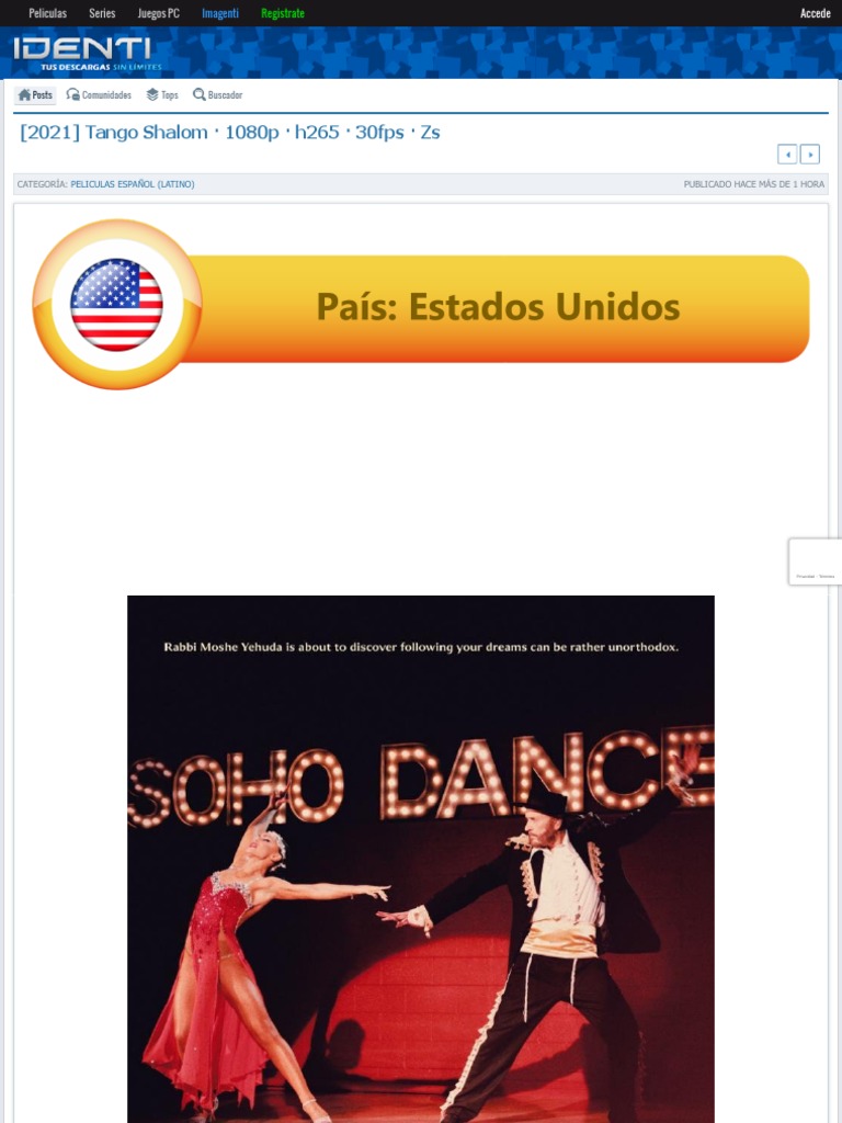 (2021) Tango Shalom 1080p h265 30fps Zs - Identi | PDF (2021) Tango Shalom 1080p h265 30fps Zs - Identi | PDF