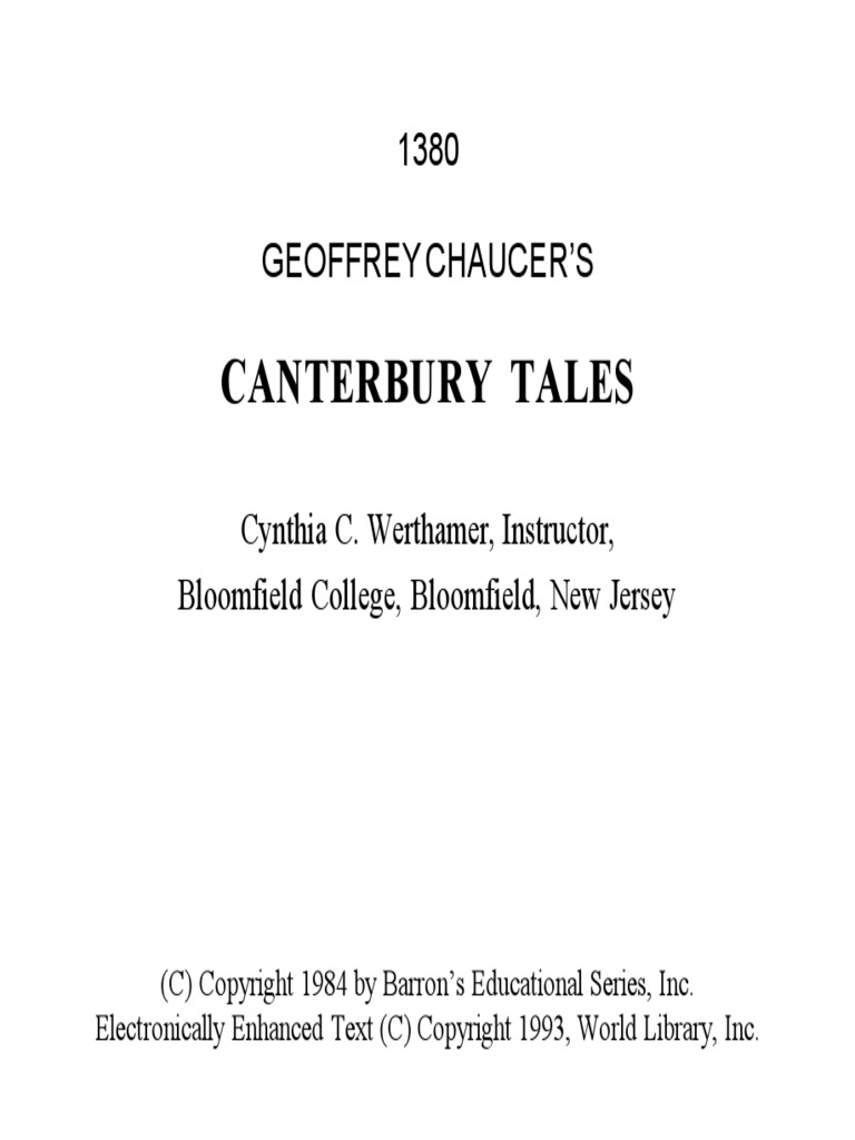 Cynthia C. Werthamer, Instructor, Bloomfield College, Bloomfield, New ...