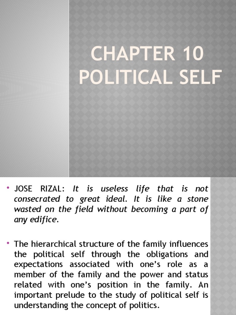 Understanding the Political Self | PDF | Citizenship | Socialization