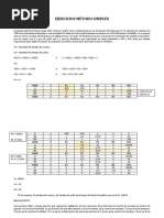 Método Simplex Con Solver Excel | PDF | Programación lineal | Microsoft Excel