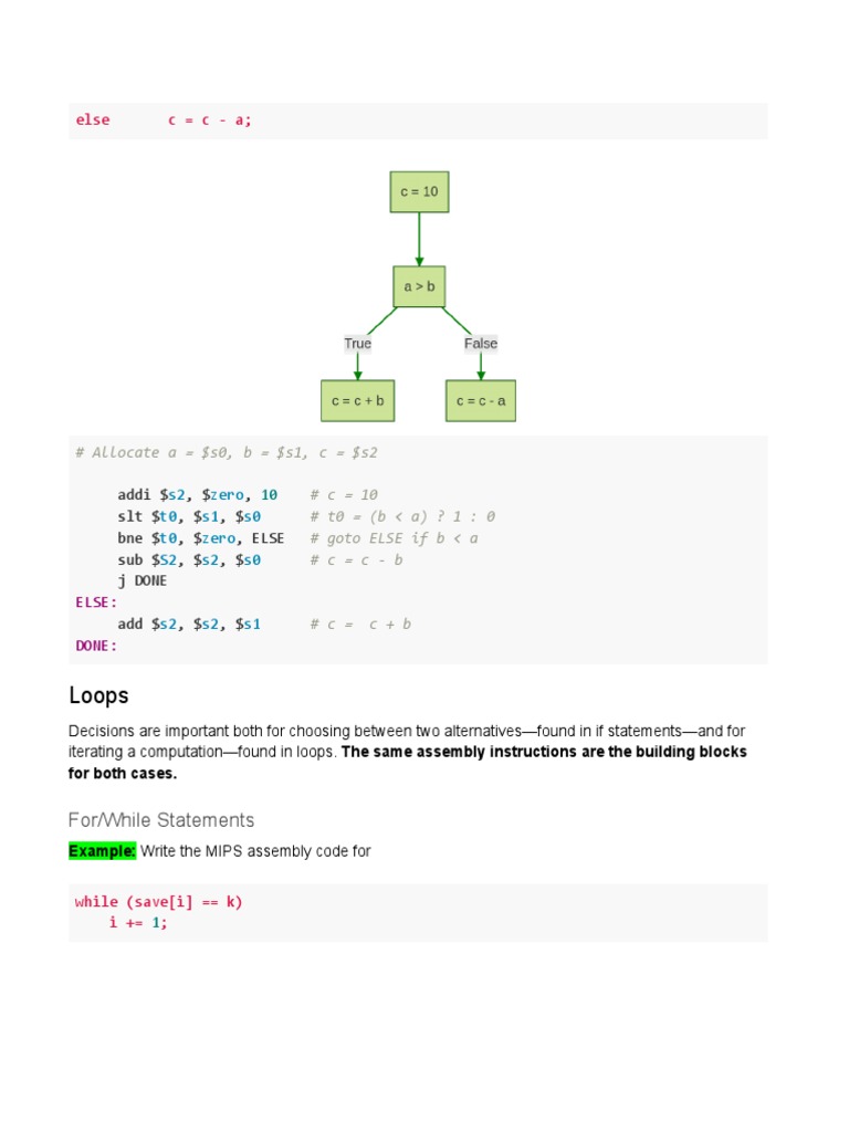 Csci 260 Study Guide-4 | PDF | Control Flow | Bit