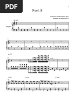Partitura Rush E | PDF