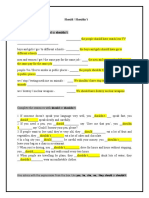 Should - Shouldn't Worksheet For 3rd Live Worksheets | PDF | Worksheet ...