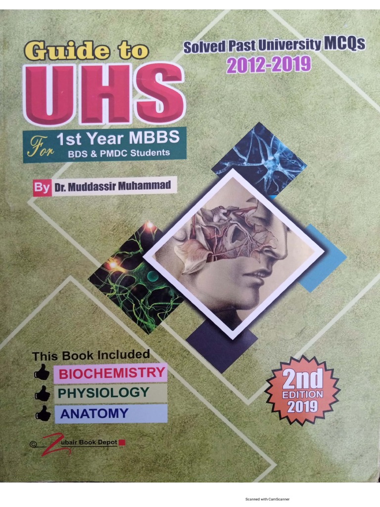 Anatomy MCQs (Guide To Uhs) | PDF