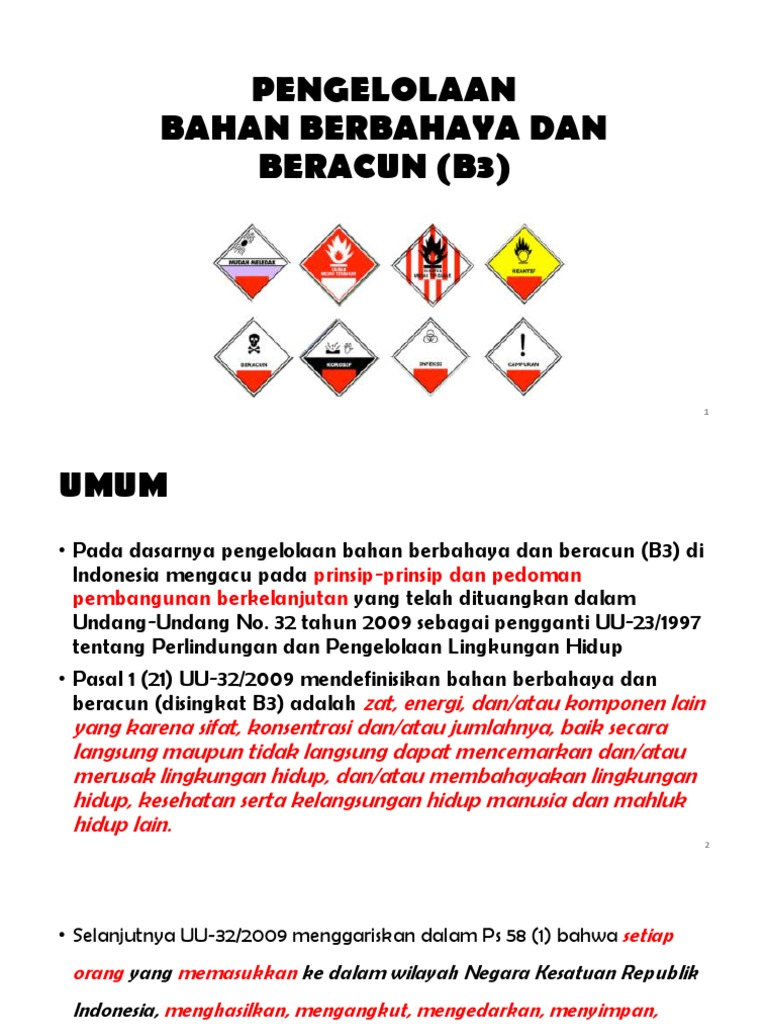 Simbol dan Gambar Limbah B3 | PDF | Pengembangan Diri | Sains & Matematika
