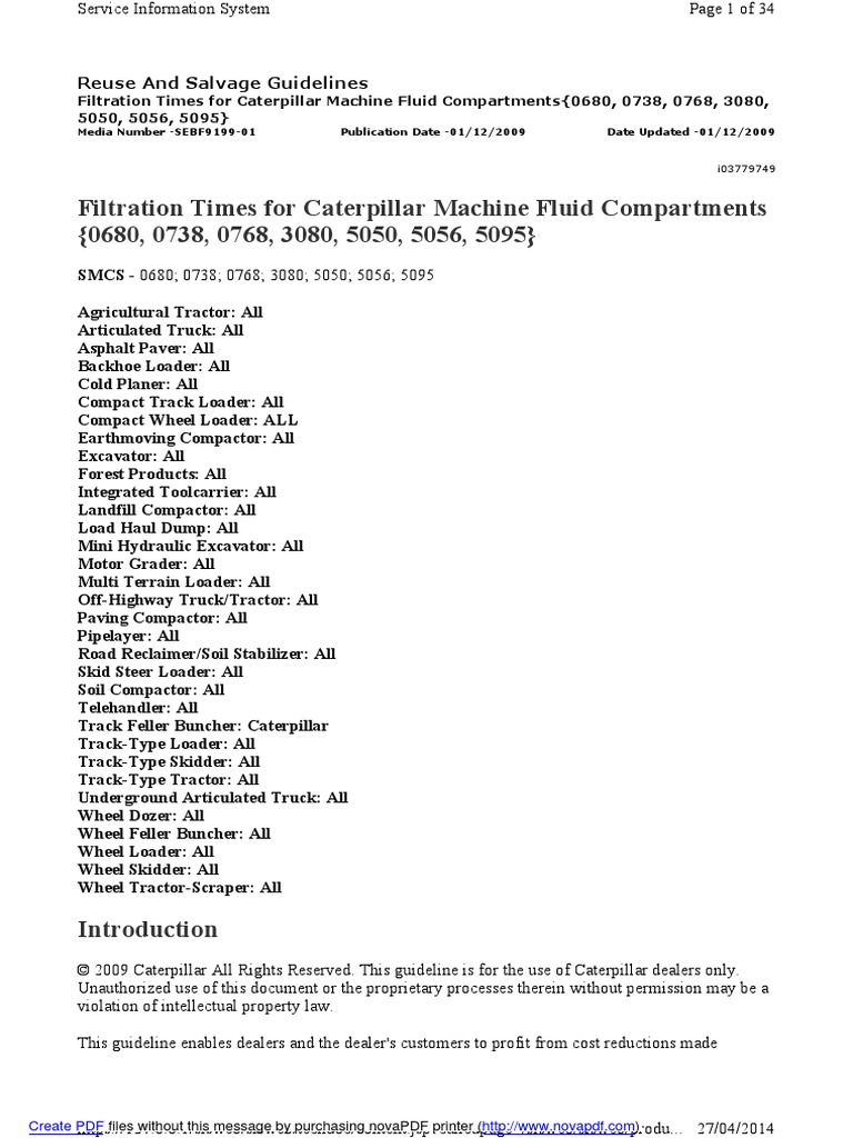 Sis Model | PDF | Loader (Equipment) | Filtration