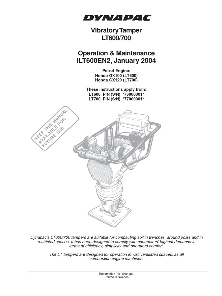 Ilt 600 en | PDF | Gasoline | Carburetor