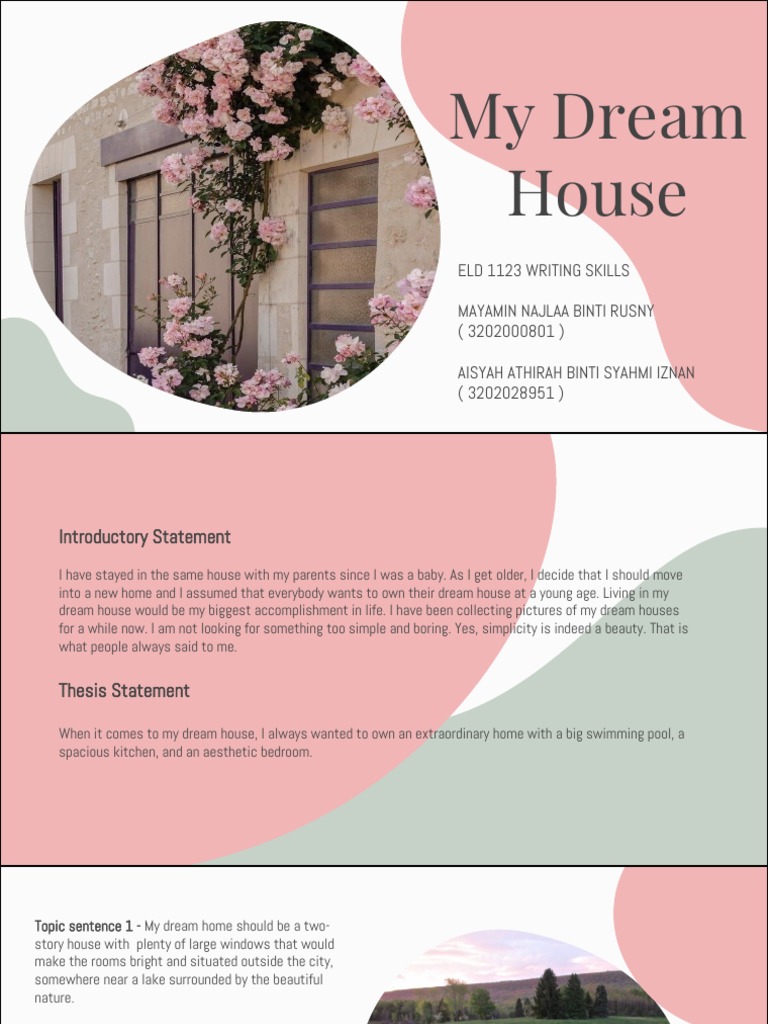 My Dream House | PDF