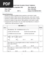 Math AI SL Formula Booklet | PDF | Area | Mathematics