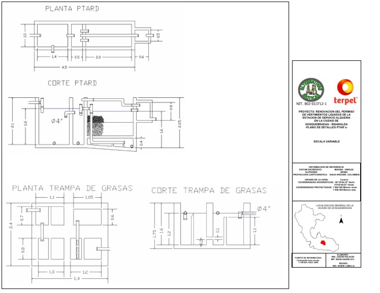 4.plano Detalles Ptars Eds Alqueria | PDF