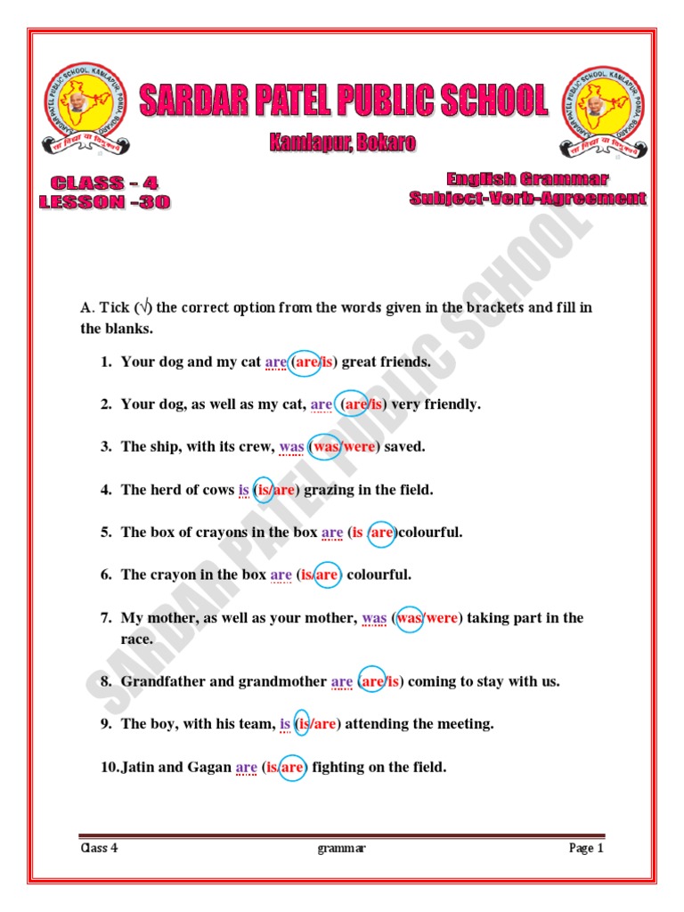 9138class 4 Lesson 30 Eng Grammar | PDF | Foreign Language Studies ...