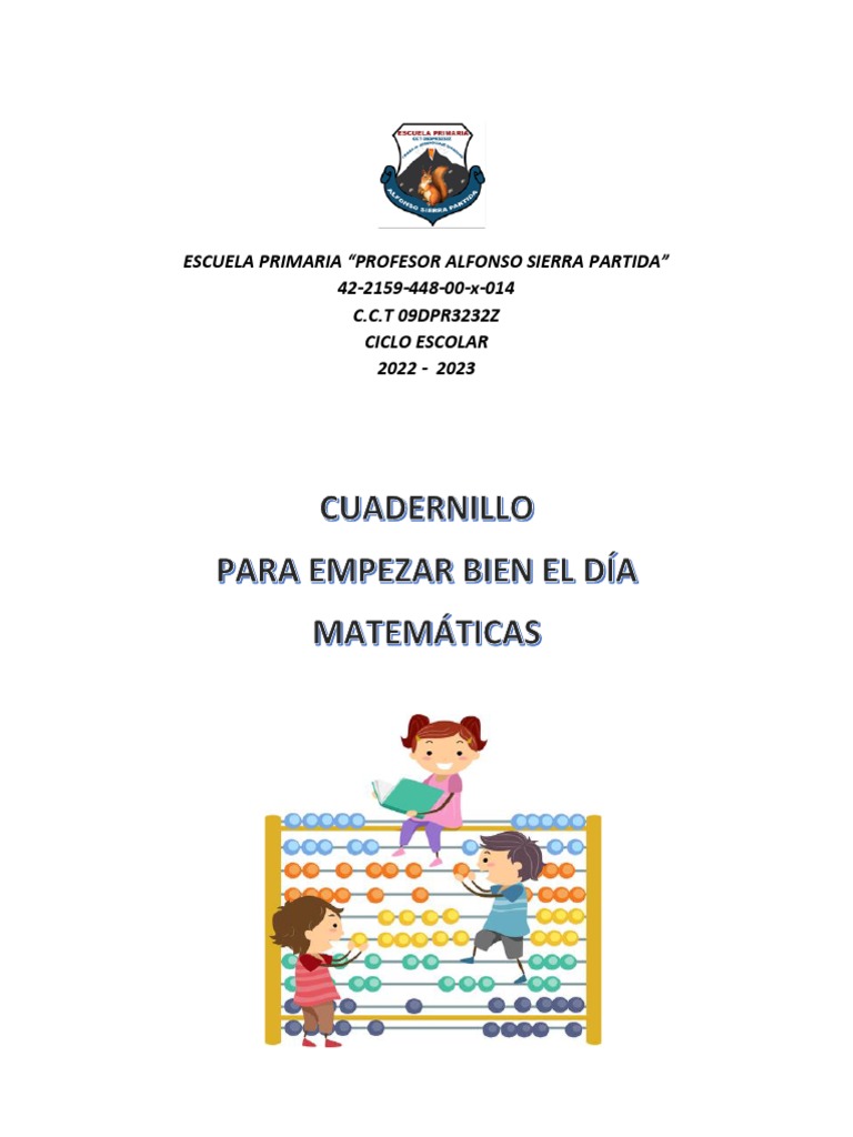 Cuadernillo Ejercicios Matemáticas | PDF