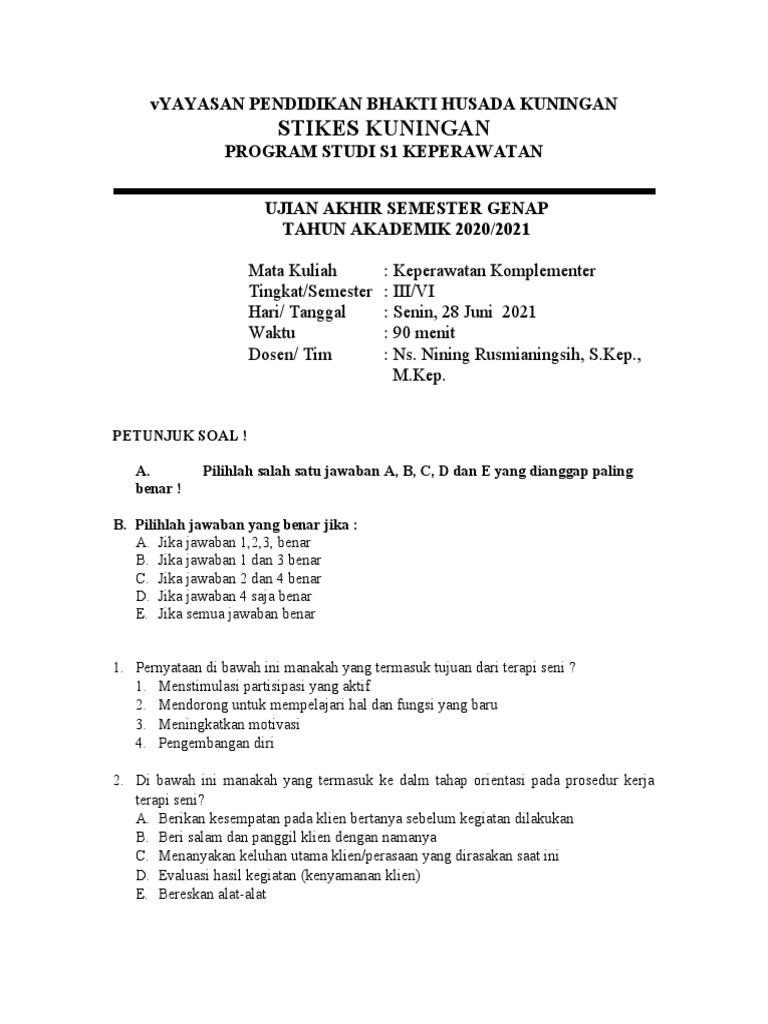 Muhamad Irfan Fauzan-UAS Terapi Komplementer | PDF