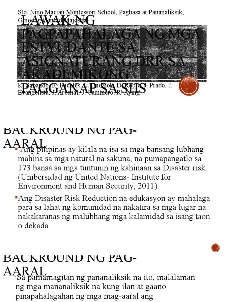 Presentasyon Sa Pagbasa at Pananaliksik | PDF