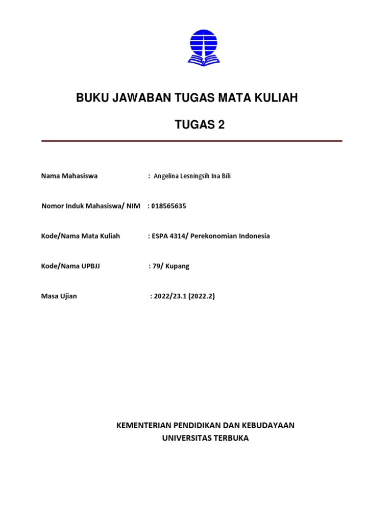 Espa 4314 - Tugas 2 | PDF