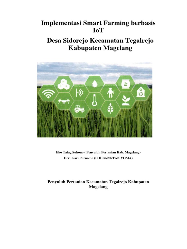 Implementasi Smart Farming Berbasis IOT | PDF | Komputer