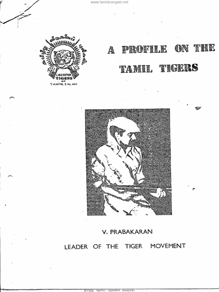 A Profile On The Tamil Tigers | PDF