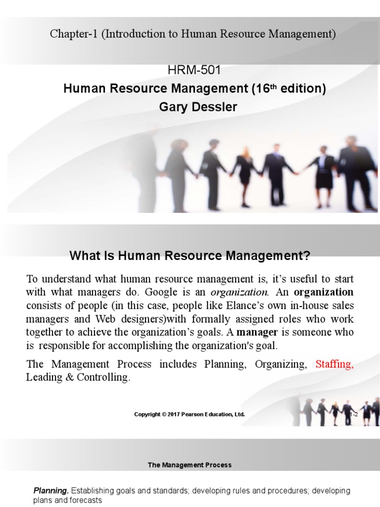 HRM 301 Chapter 1 | PDF | Human Resource Management | Human Resources HRM 301 Chapter 1 | PDF | Human Resource Management | Human Resources