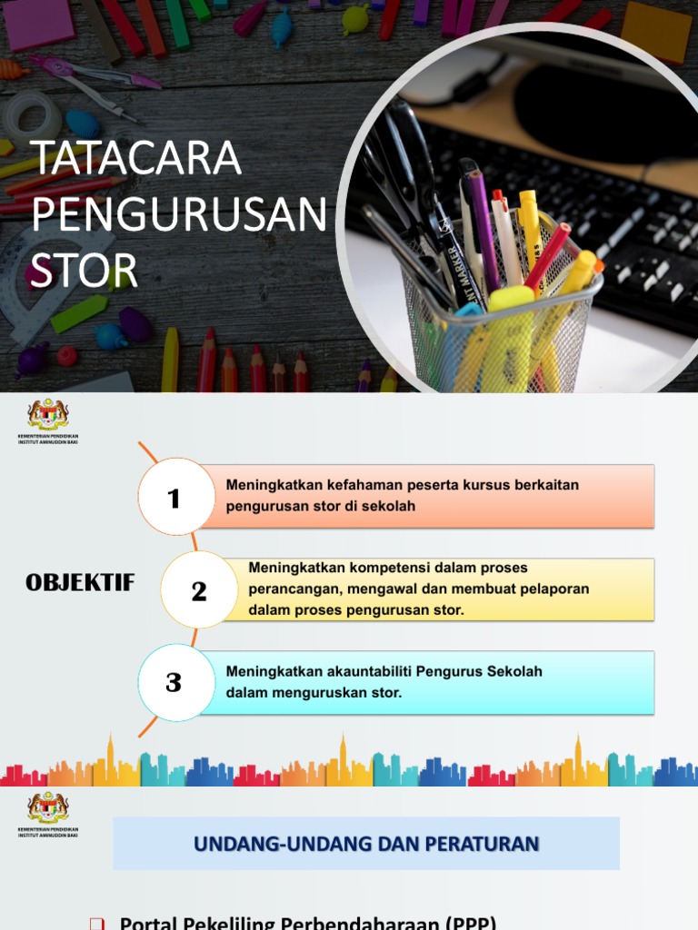 Tatacara Pengurusan Stor PKAS 2022 | PDF