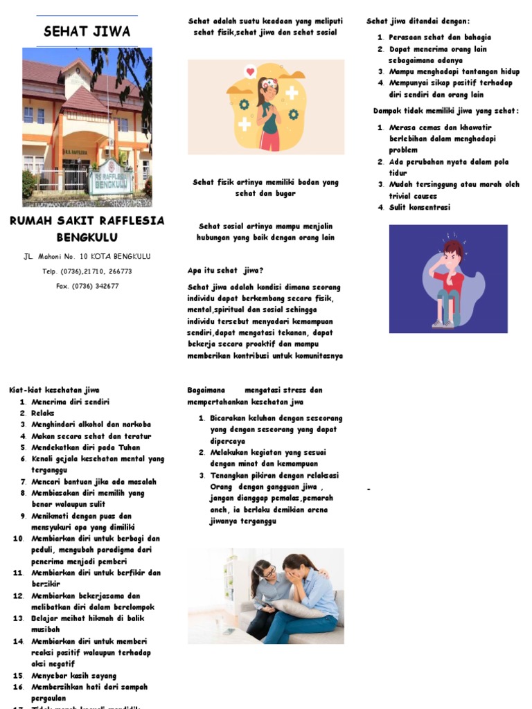 Leaflet Poli Psikiatri 2 | PDF