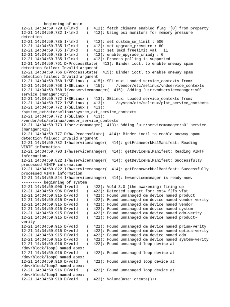 Logcat Prev CSC Log | PDF | Computer Data Storage | Operating System Families