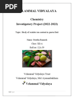 Class 12th Chemistry Project On Investigatory Test On Guava | PDF ...
