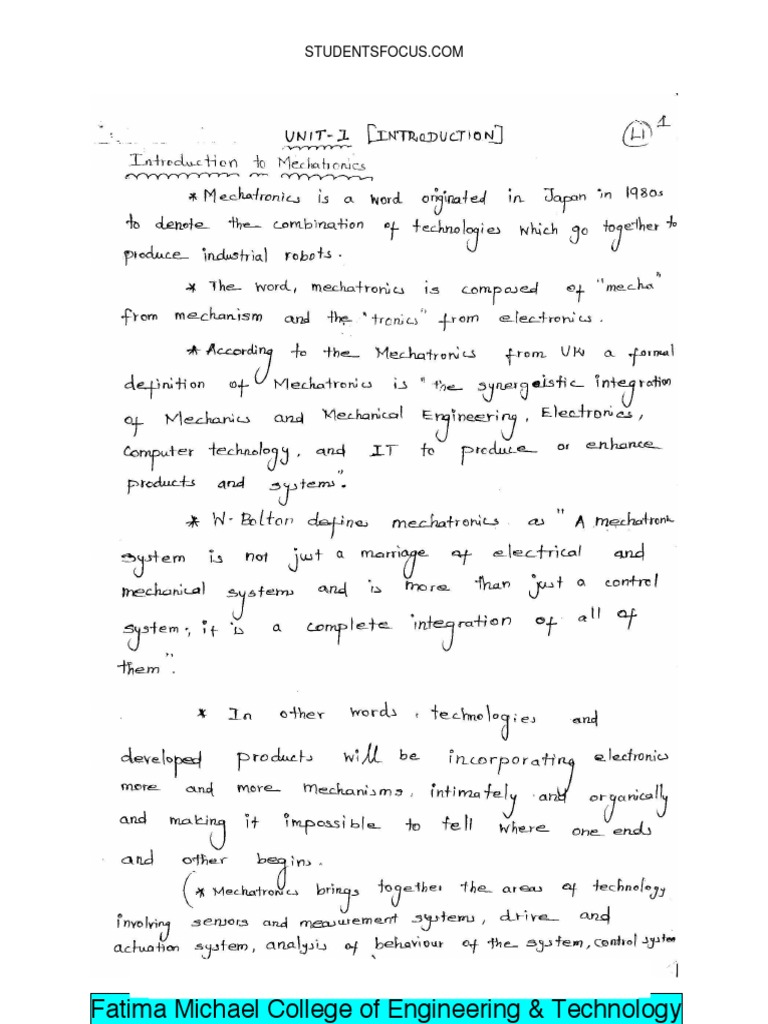 Fatima Michael College of Engineering & Technology | PDF