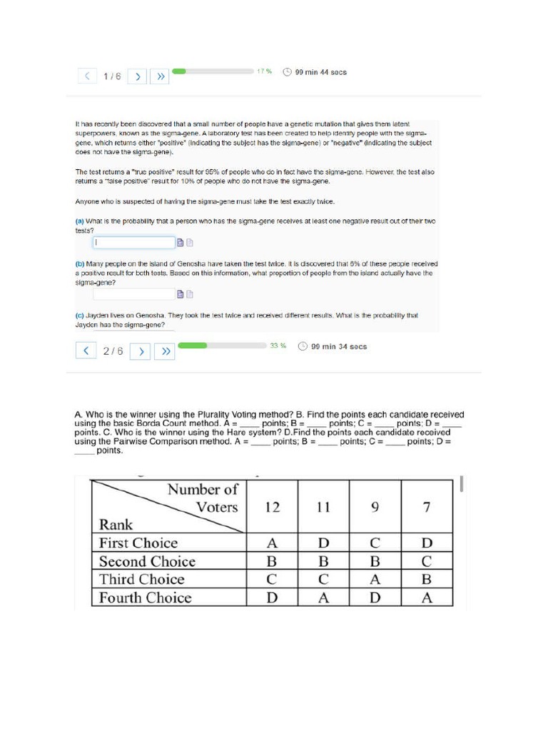 Bartleby Descriptive Type Questions For Statistics and Probability | PDF