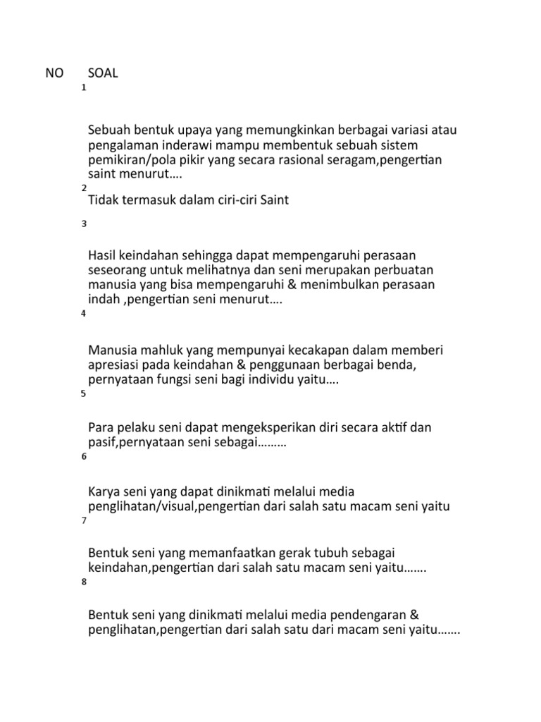 Soal Isbd Uas 22 | PDF