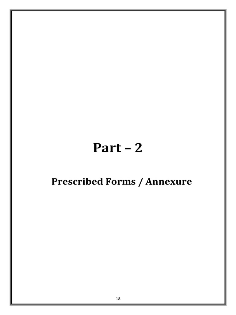 Prescribed Forms Annexure | PDF | Joint Venture | Affidavit