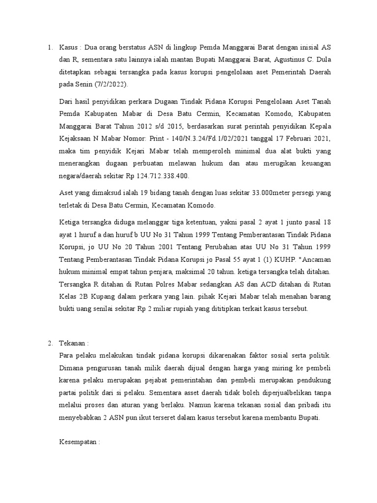 Audit Manajemen Diskusi 8 Semester 2 | PDF
