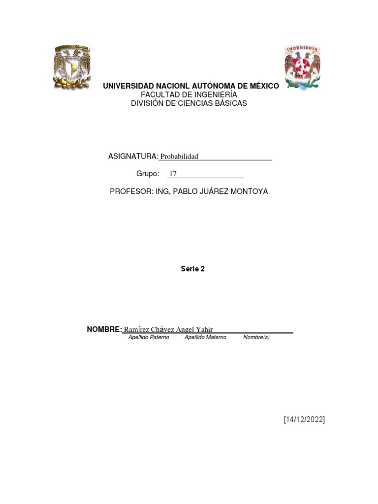 Serie 2-Ramírez Chávez | PDF