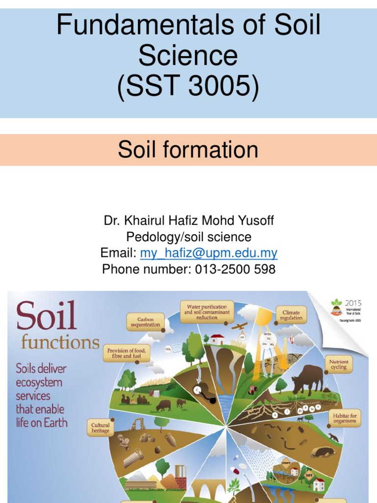 Soil Science for Agriculture Students | PDF | Soil | Weathering