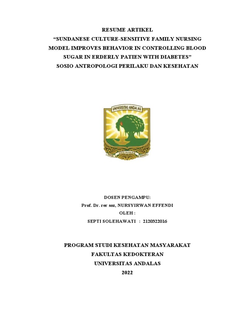 Resume Artikel Septi | PDF