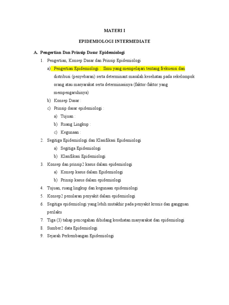 Materi I Prof. Masrul | PDF