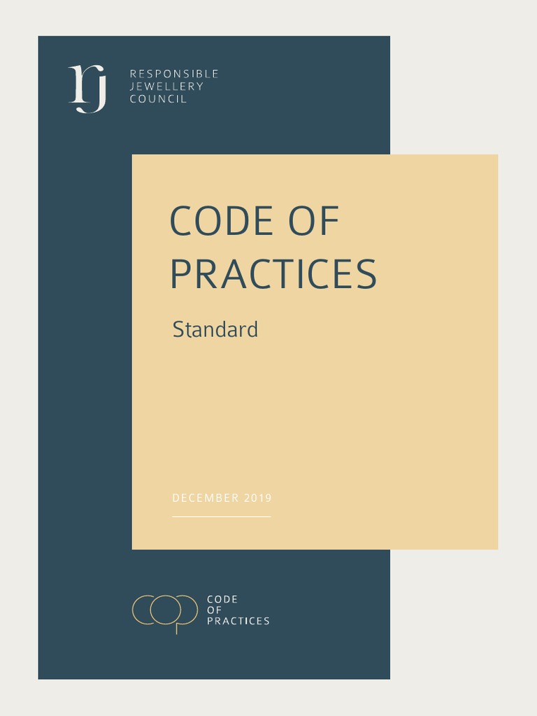 RJC COP 2019 V1.2 Standards | PDF | Employment | Overtime RJC COP 2019 V1.2 Standards | PDF | Employment | Overtime